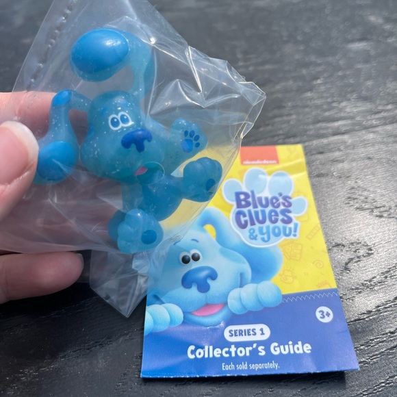 Nickelodeon | Toys | Blues Clues Mystery Box Figure Rare Sparkly Blue ...